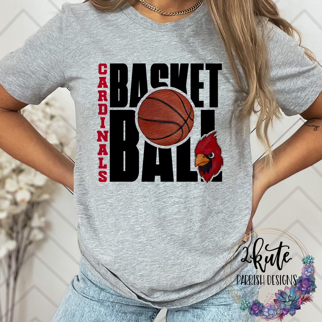 Cardinals Spirit Wear, School Spirit Shirt, Cardinals Mascot, Cardinals ...
