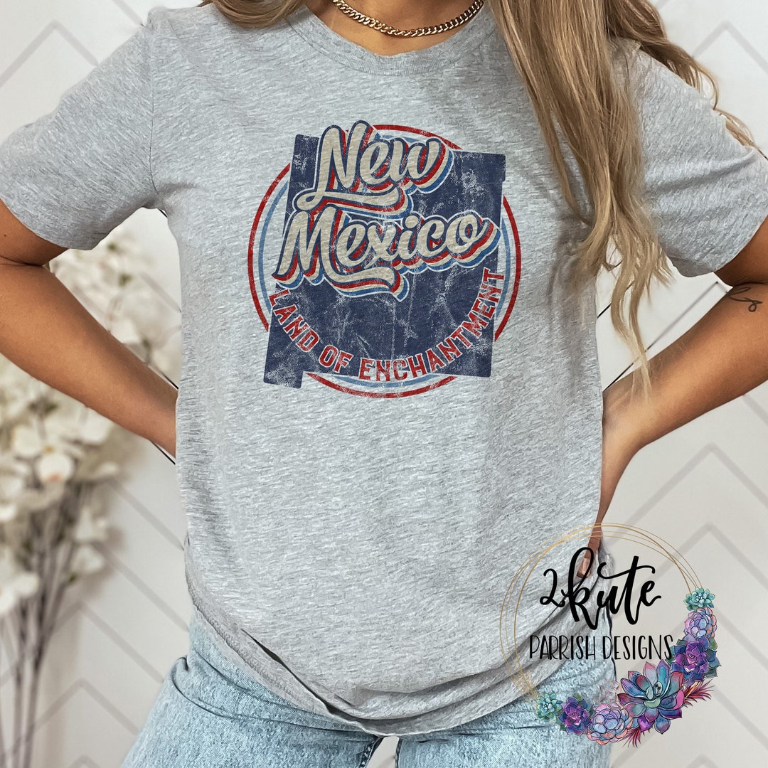 New Mexico Shirt, State of New Mexico Shirt, Retro New Mexico Shirt ...