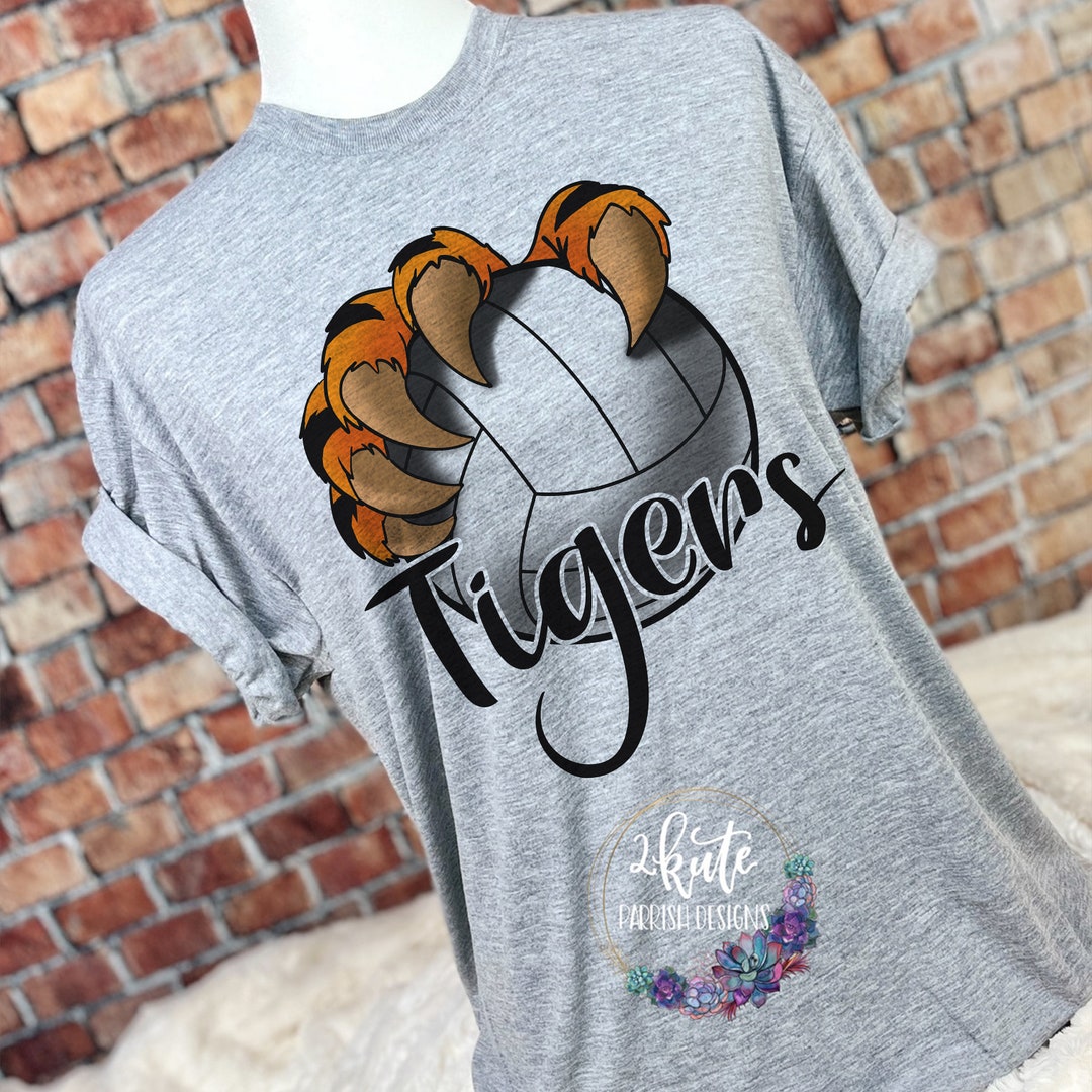 Tigers Sports Shirts, School Spirit Shirt, Team Spirit Shirts, Tigers Mascot, Tigers Spirit ...