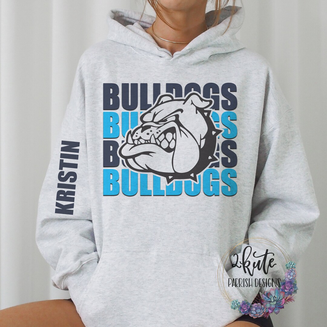 Bulldogs Spirit Wear, School Spirit Hoodies, School Spirit Sweatshirt ...