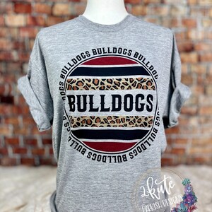 Bulldogs Shirts, Bulldog Spirit Shirt, Sports Shirt, Bulldog Spirit ...