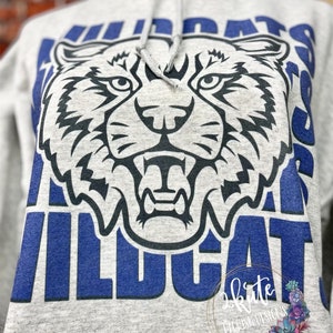 Wildcats Spirit Wear, School Spirit Hoodies, School Spirit Sweatshirt ...