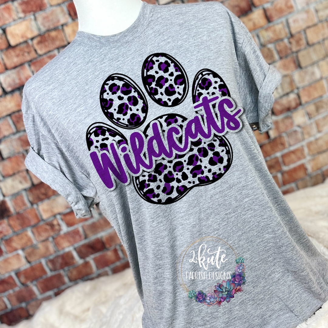 Wildcats Shirts, Wildcats Spirit Shirt, Leopard Shirt, Shirts Women ...