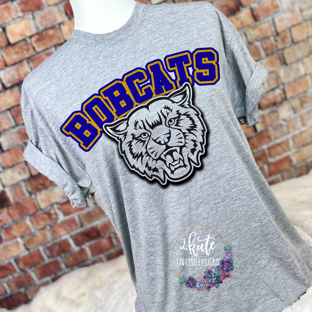 Bobcats Shirts Bobcats Spirit Shirt Bobcat Mascot Shirts - Etsy