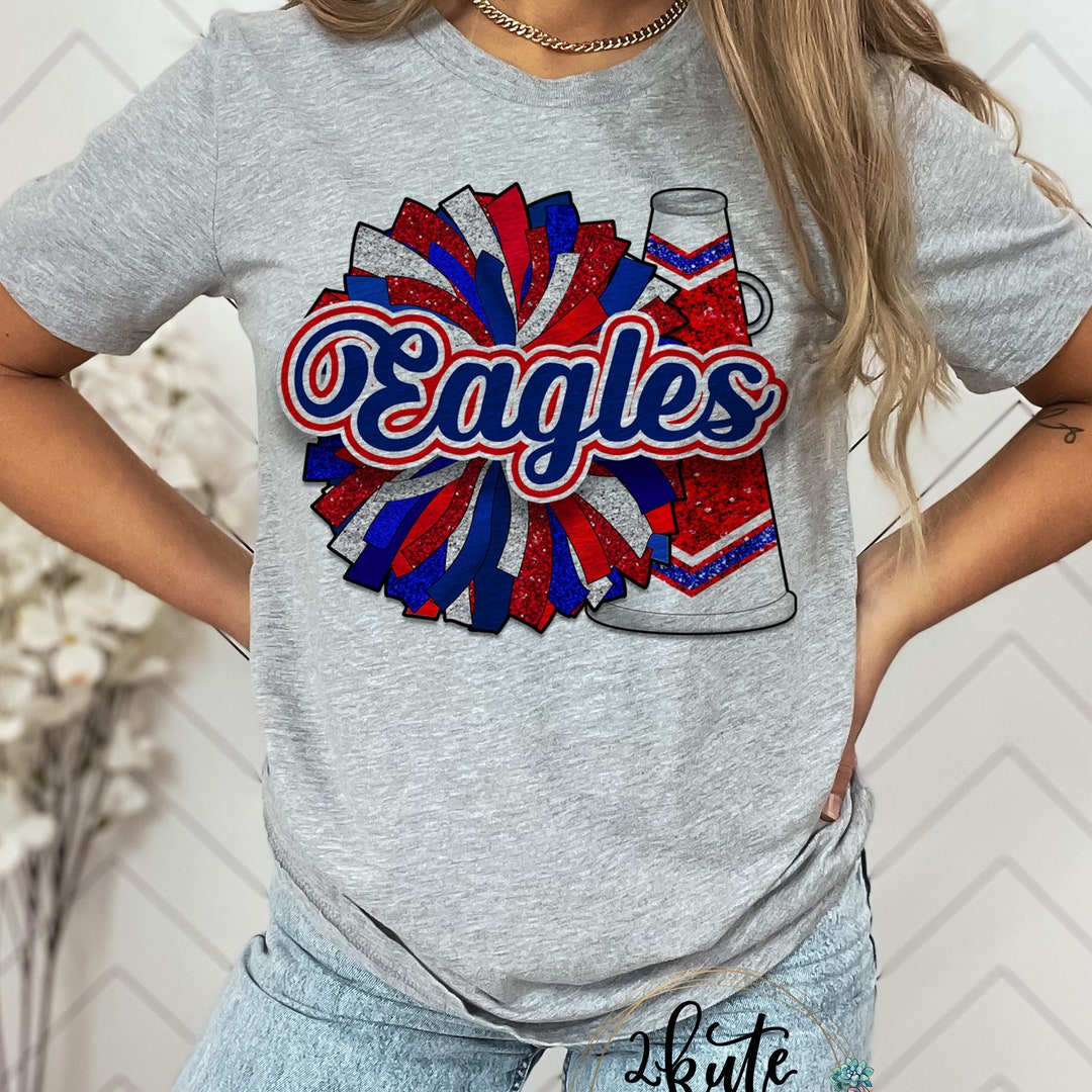 Eagles Shirt, Cheer Mom Shirt, School Spirit Shirts, Team Sports Shirts, Mom School Spirit Shirt ...