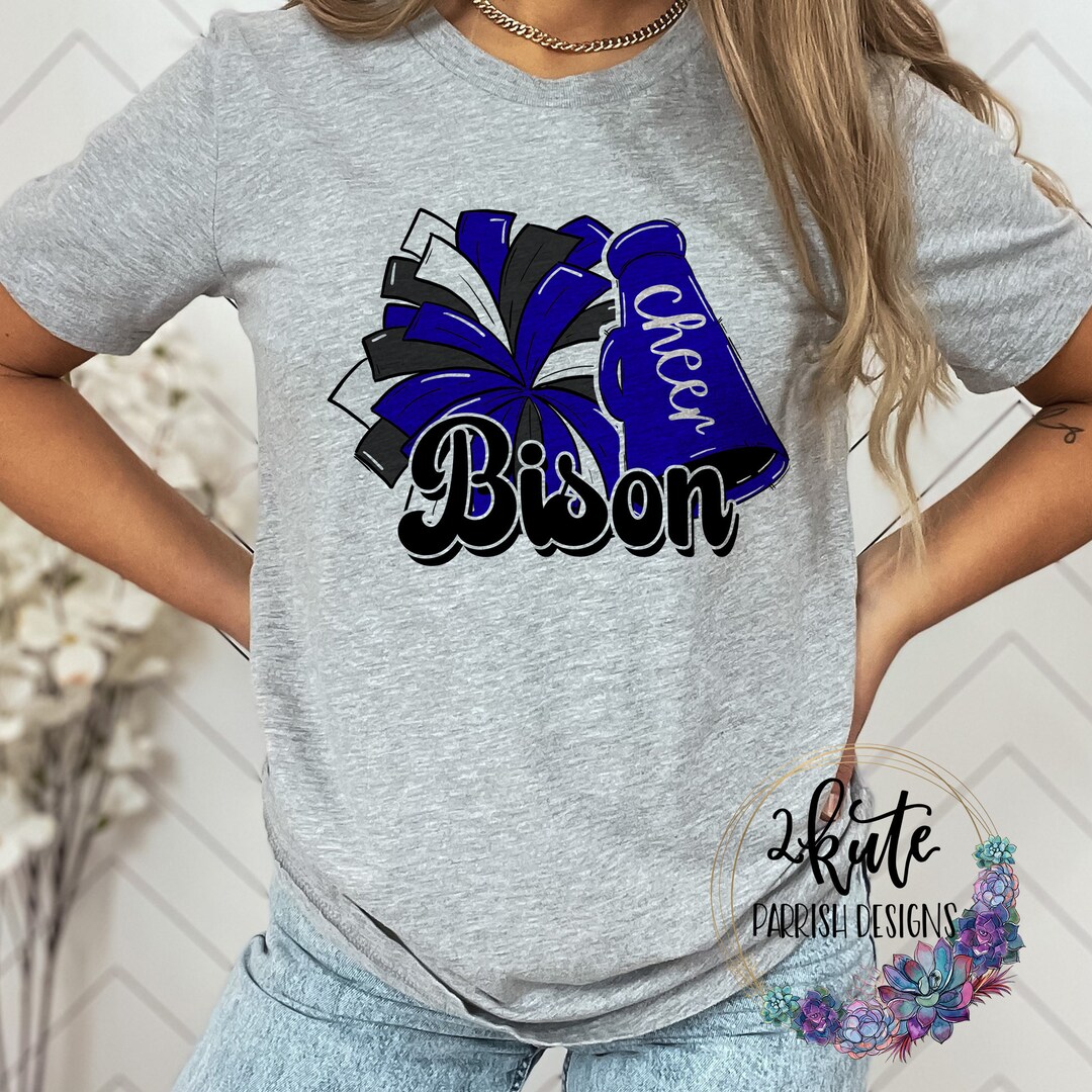 Bison Shirts, Bisons Spirit Shirt, Team Sports Shirt, Game Day, Spirit ...