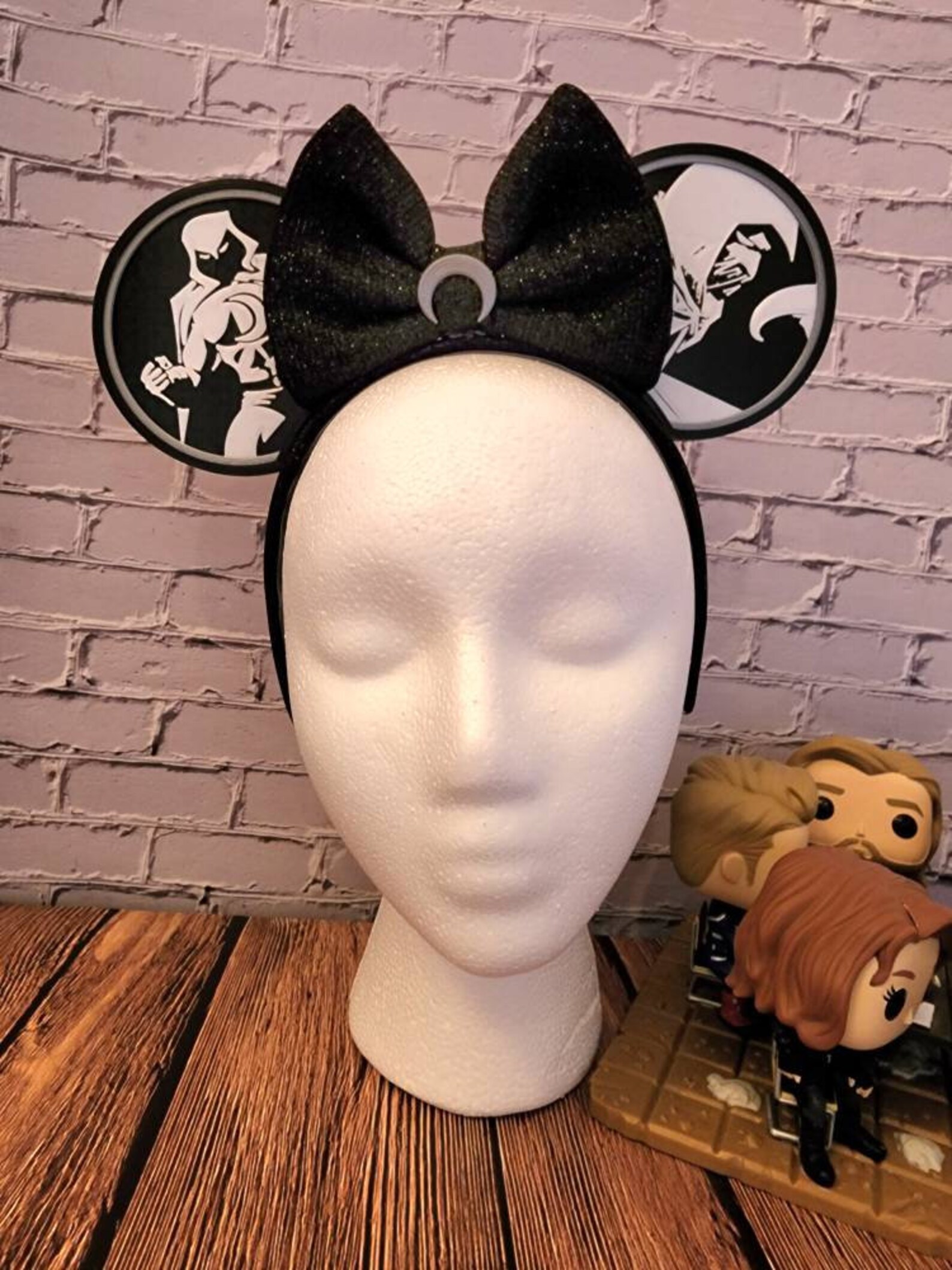 Moon Knight Inspired Mouse Ears Headband - Etsy