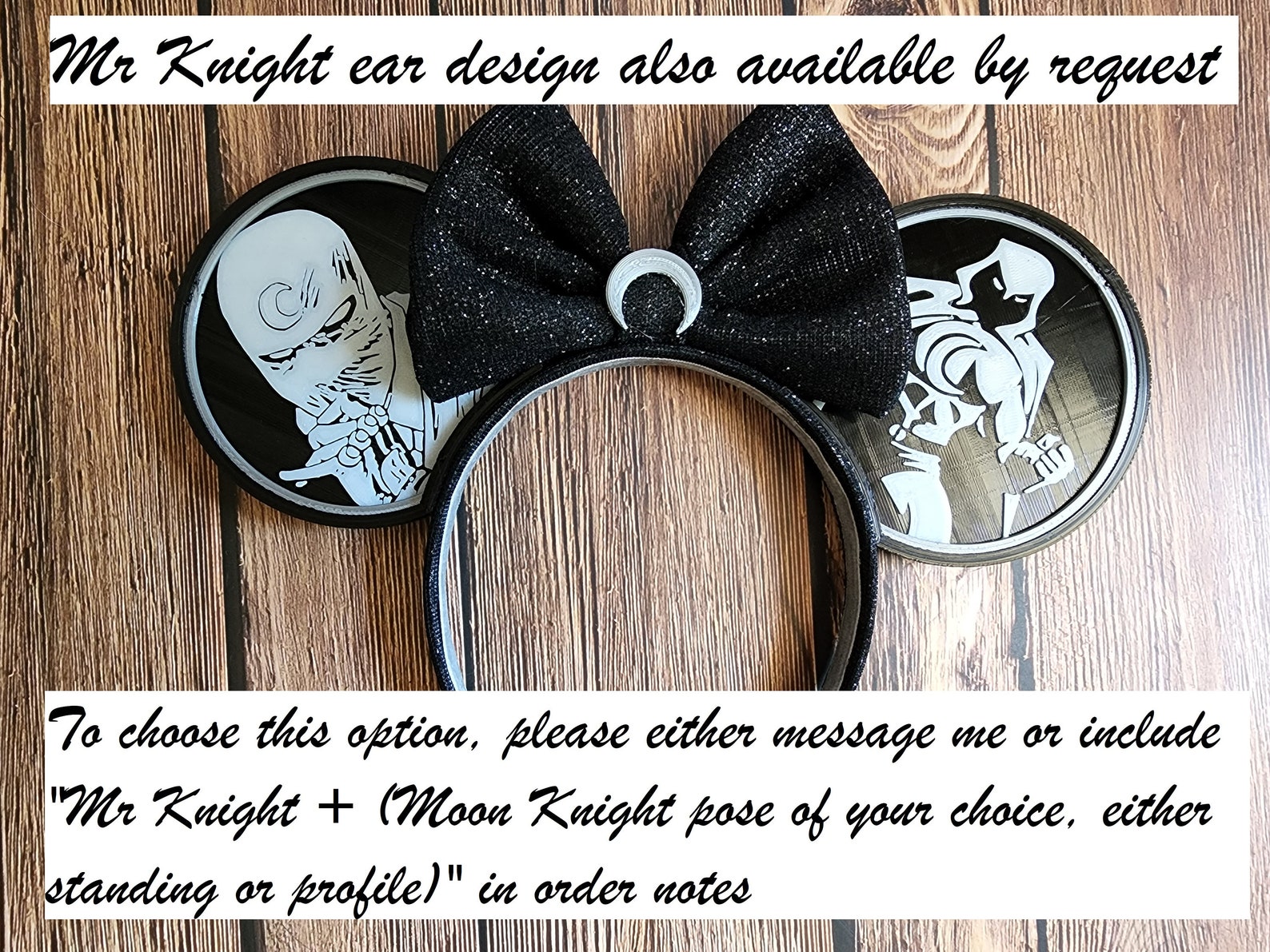 Moon Knight Inspired Mouse Ears Headband - Etsy