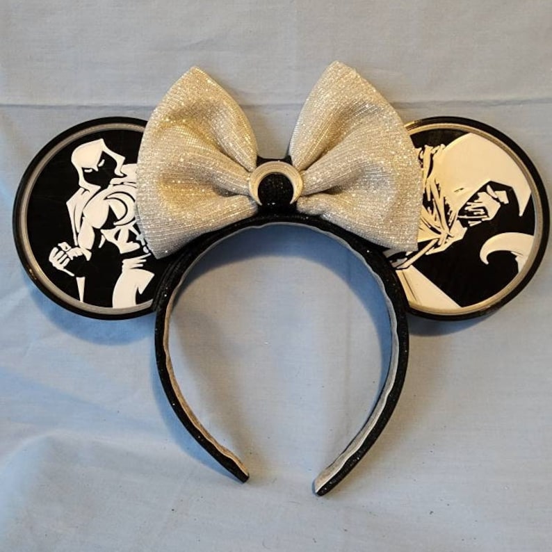 Moon Knight Inspired Mouse Ears Headband - Etsy