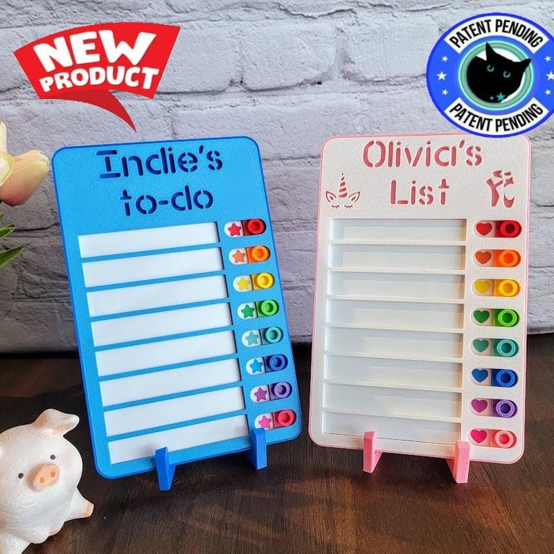 Task Board Checklist Kids - Etsy