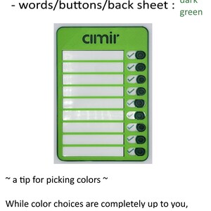 9 Slot Sliding Chart Routine Chart Daily Checklist Kids - Etsy