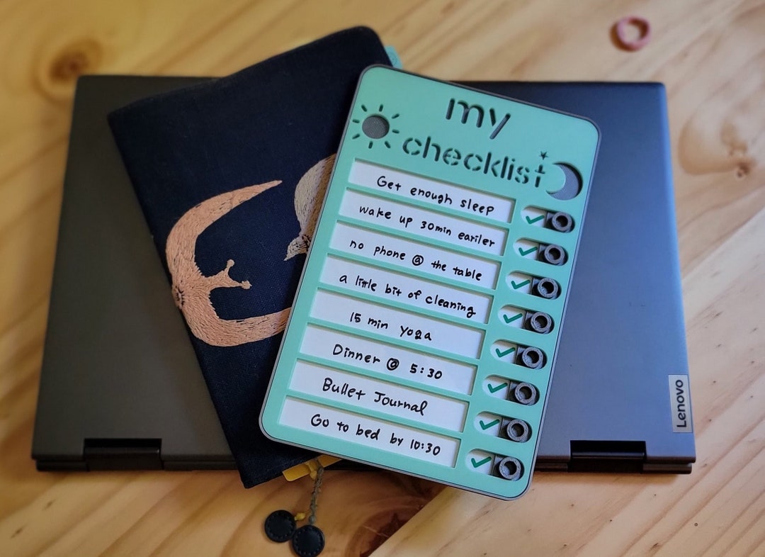 Planner for Adults & Kids To-do List Routine Chart - Etsy