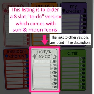 To-do List, Routine Chart, Chore Chart, Daily Checklist, Kids Daily ...