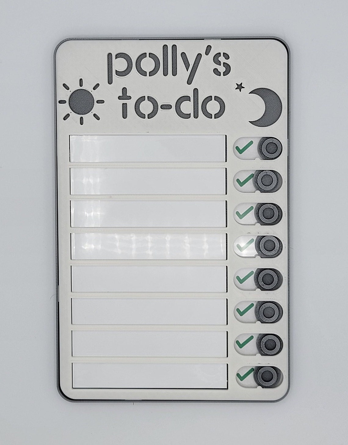 To-do List Routine Chart Chore Chart Daily Checklist Kids | Etsy