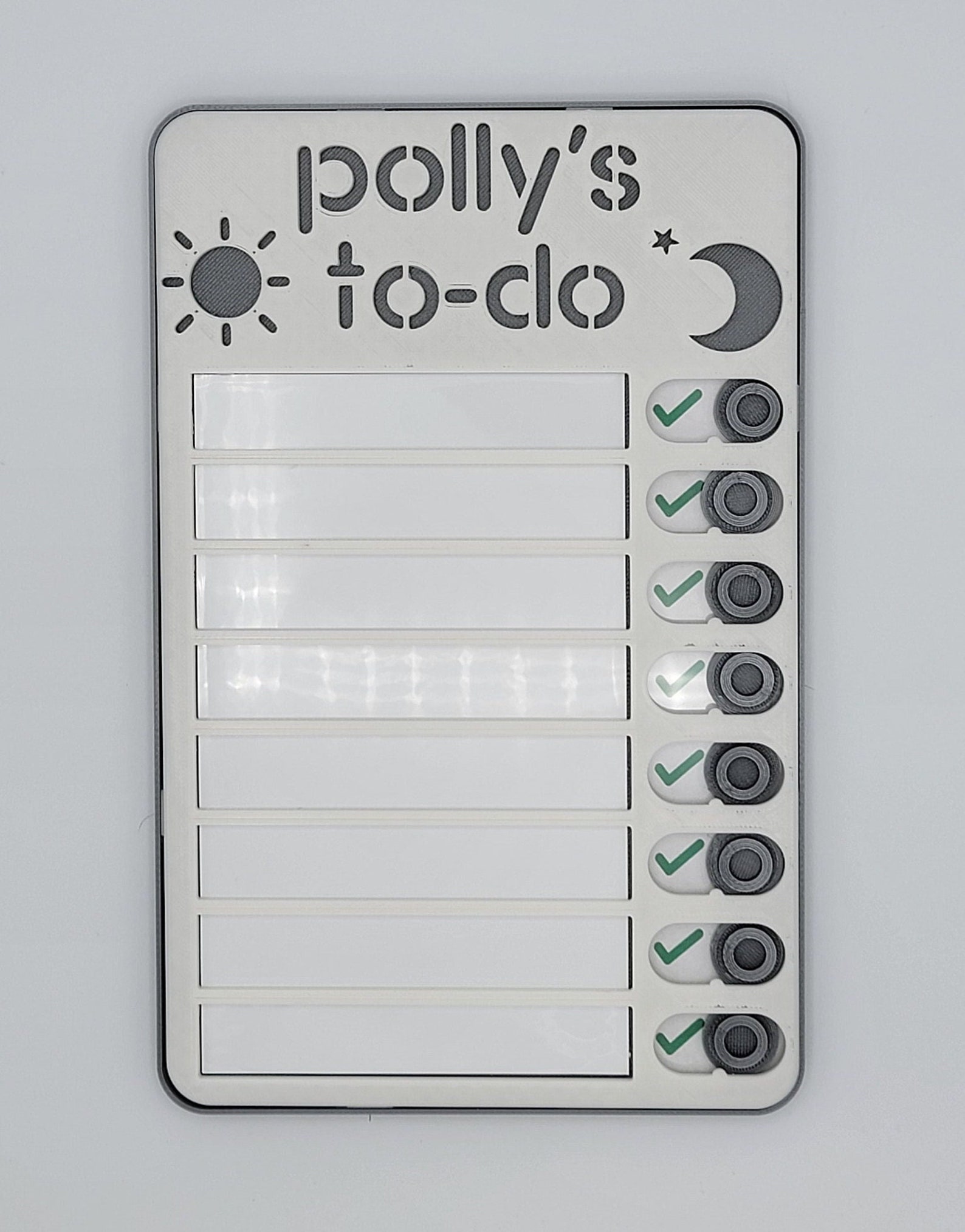 To-do List Routine Chart Chore Chart Daily Checklist Kids | Etsy