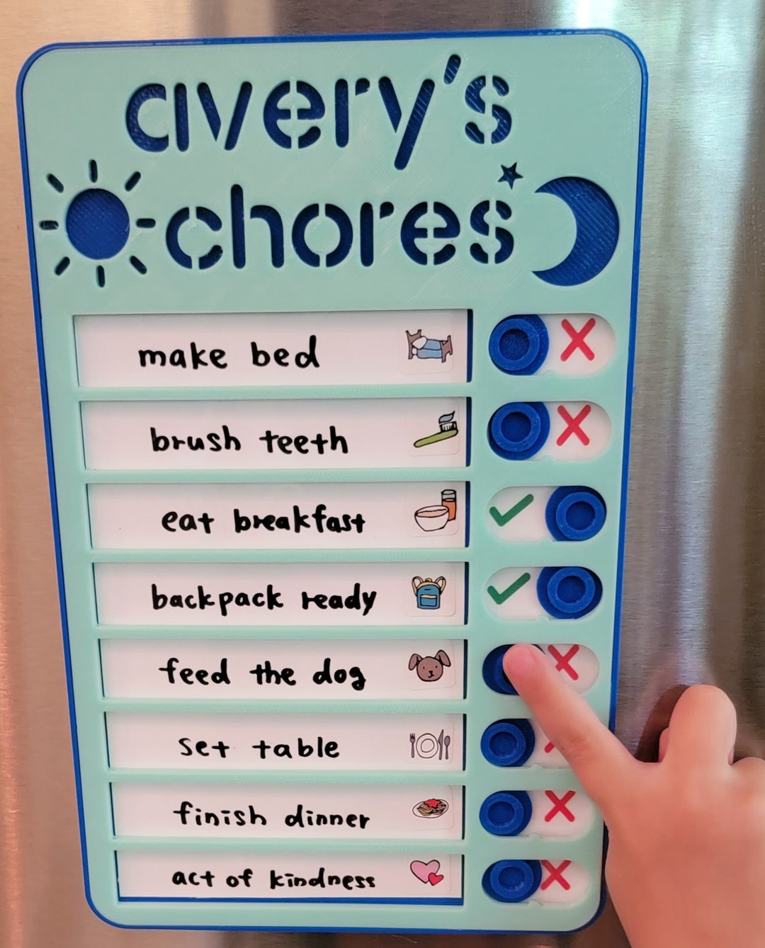 Sliding Chart, Routine Chart, Daily Checklist, Kids Daily Tasks, Daily ...