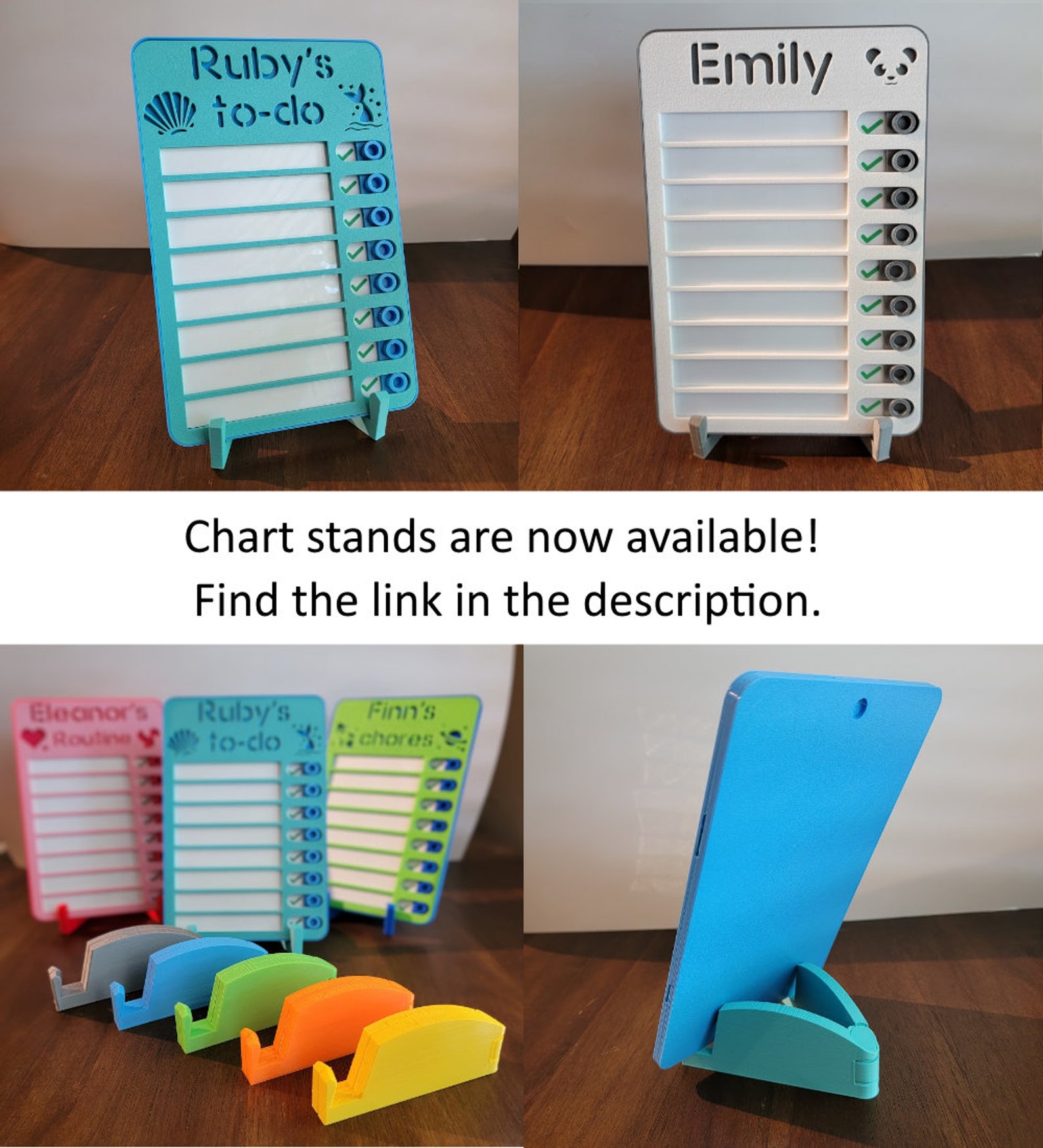 Sliding Routine Chart, Chore Chart, Daily Checklist, Kids Daily Tasks ...