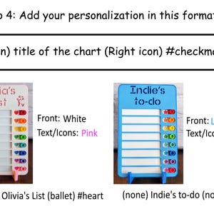 Rainbow Sliding Routine Chart, Chore Chart, Daily Checklist, Kids Daily ...