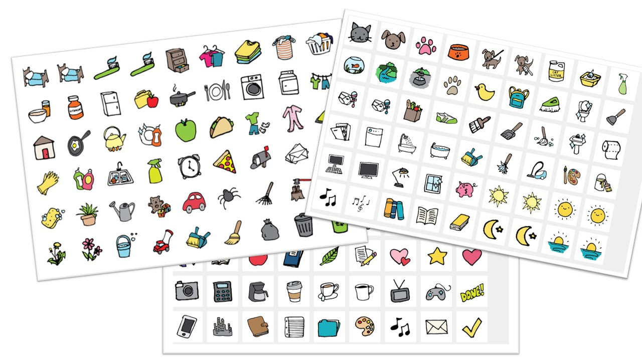 Sliding Routine Chart Chore Chart Daily Checklist Kids | Etsy Australia