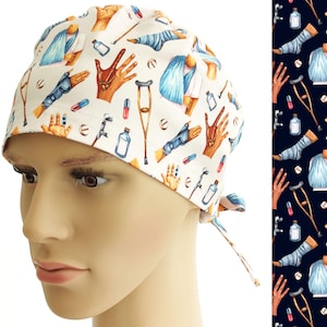 Trauma Surgical Cap, Bones Scrub Hats, Ortho Surgery Nurse Cap - Etsy