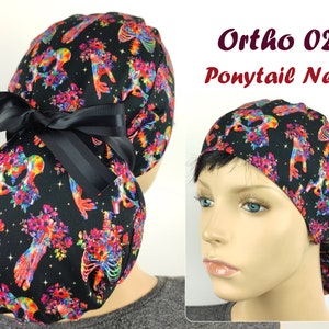 Ortho Scrub Caps, Scrub Hats for Women With Anatomy Bones, Trauma ...