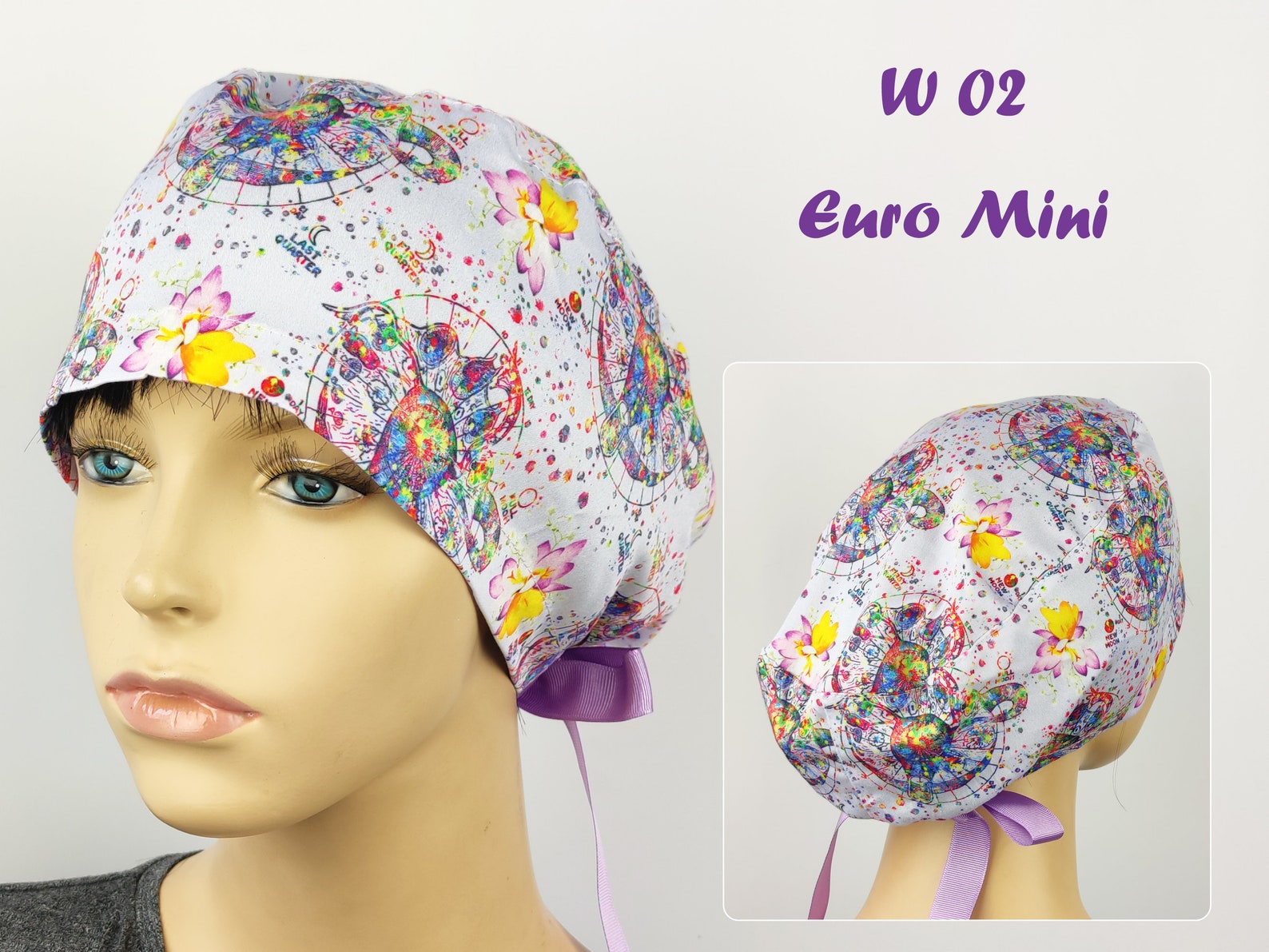 Uterus Women Surgical Hat Anatomy Euro Scrub Cap Menstrual - Etsy