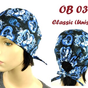 X-ray Fetus Scrub Cap, Labor and Delivery Surgery Cap, OB Surgical Hat ...