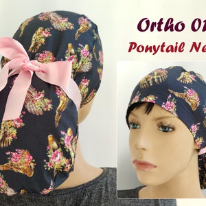 Ortho Scrub Caps, Scrub Hats for Women With Anatomy Bones, Trauma ...