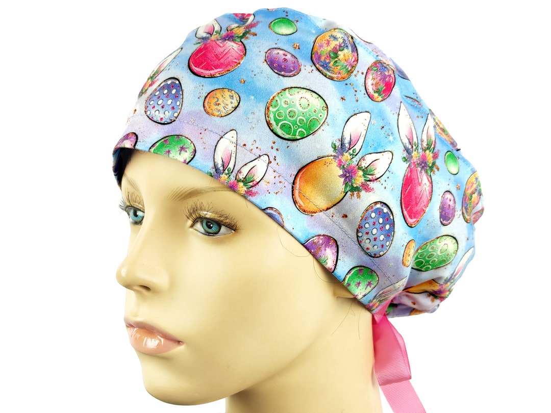 Easter Surgical Scrub Cap, Easters Gifts for Medical, Scrub Caps for ...