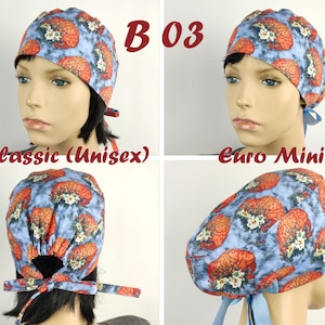Scrub Caps for Women With Anatomy Brain, Surgical Hat for Neurologist ...