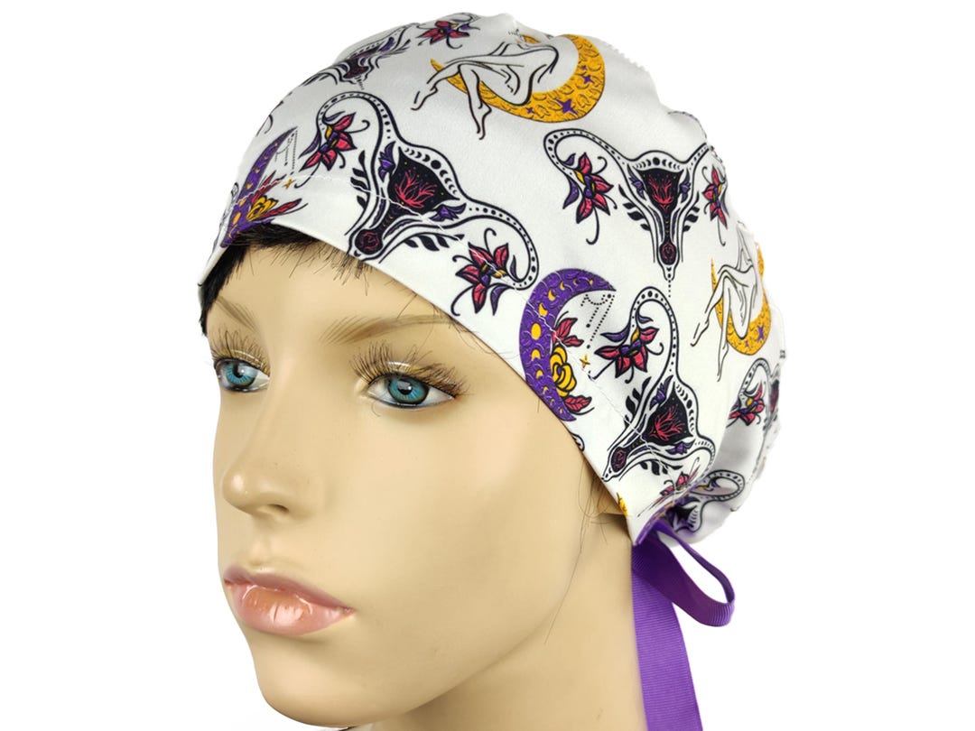 Uterus Surgery Cap Women, Gynecology Scrub Hat, Surgical Cap Euro Style ...