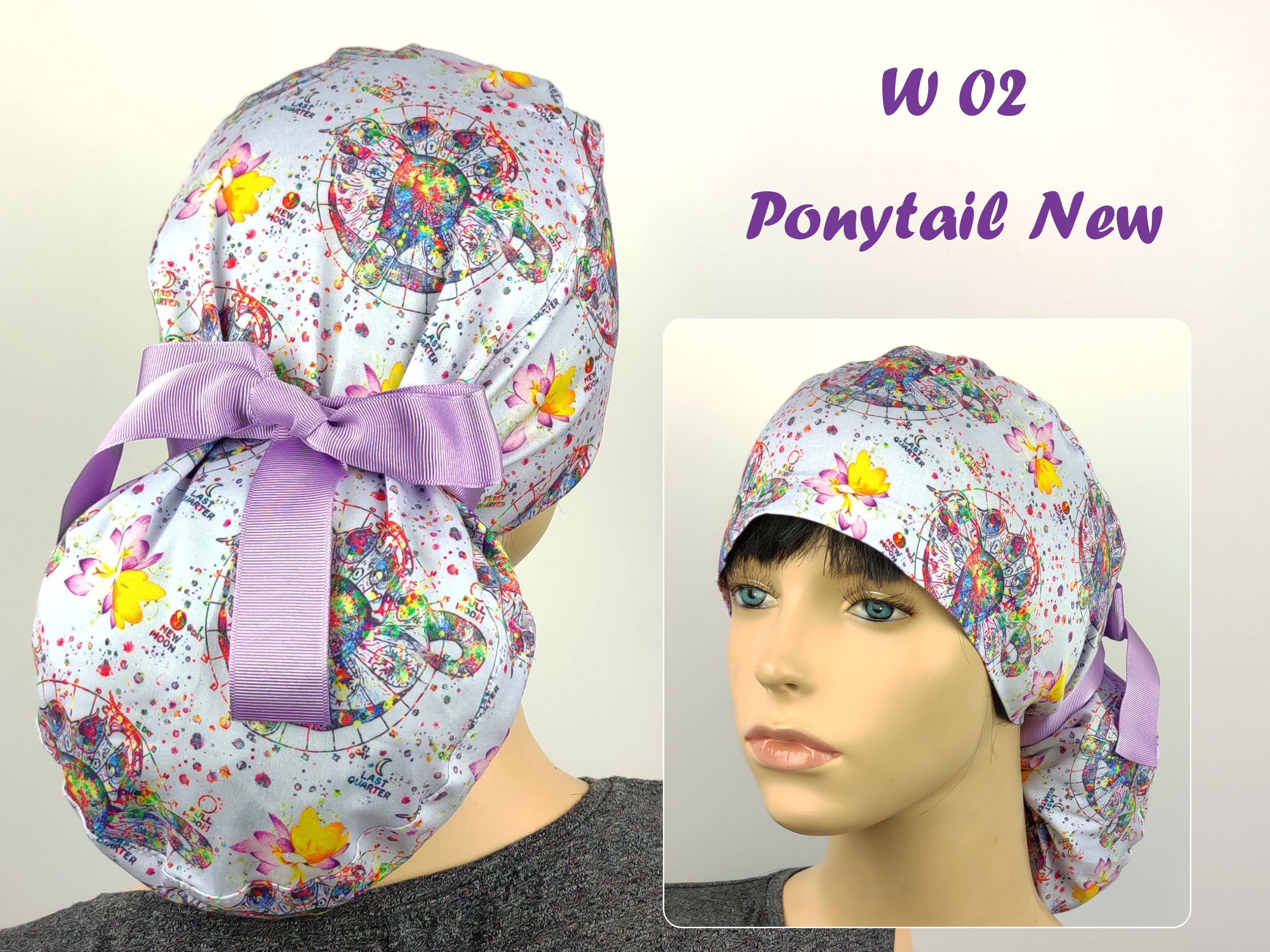 Uterus Women Surgical Hat Anatomy Euro Scrub Cap Menstrual - Etsy