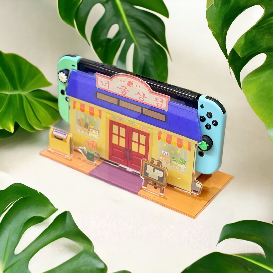 Animal Crossing Nintendo Switch Dock Acrylic Case Stand - Etsy