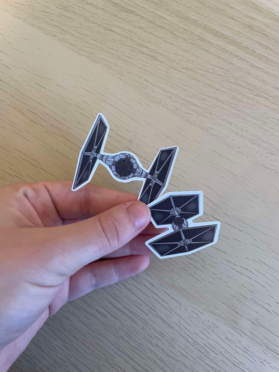 TIE Fighter Sticker Duo - Etsy