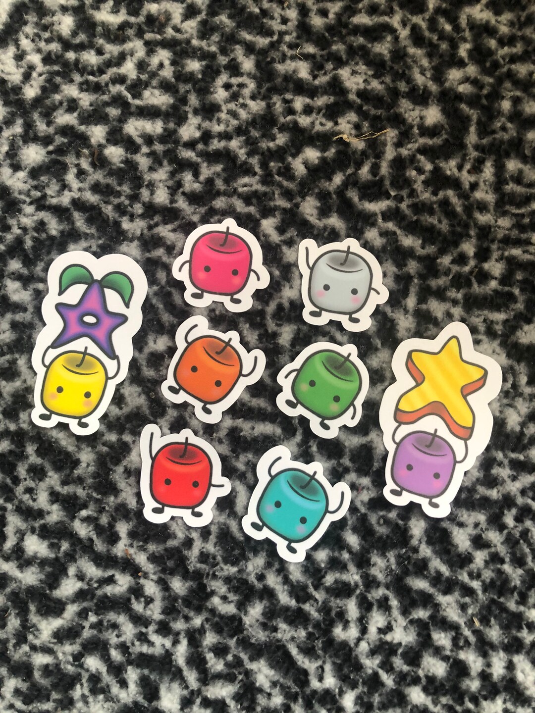 Stardew Valley Junimo Set of 8 Stickers - Etsy