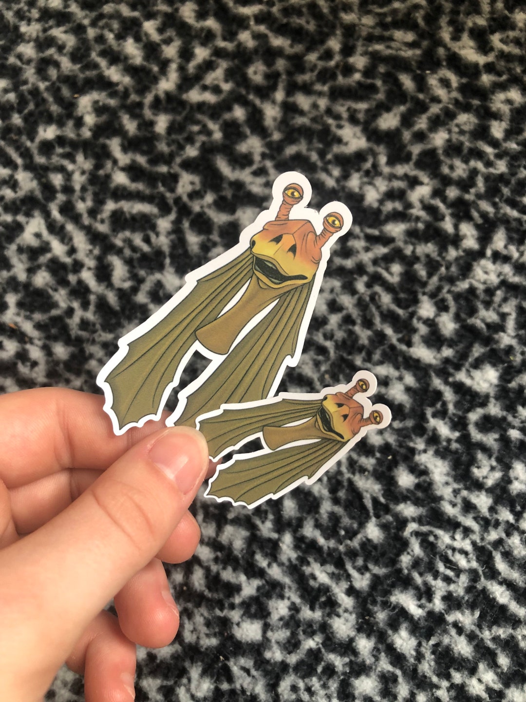 Jar Jar Binks Sticker - Etsy