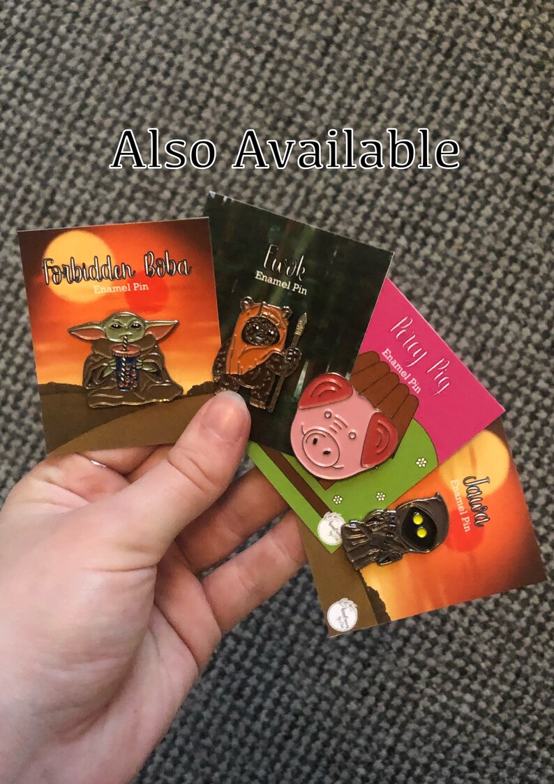 Jawa Enamel Pin - Etsy