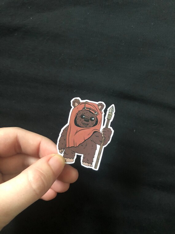 Ewok Sticker | Etsy