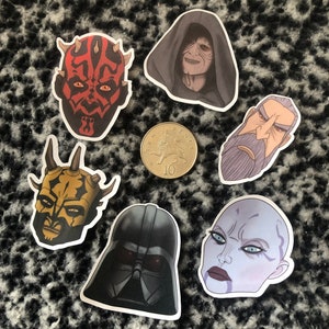 Mystery Sith Sticker Set - Etsy