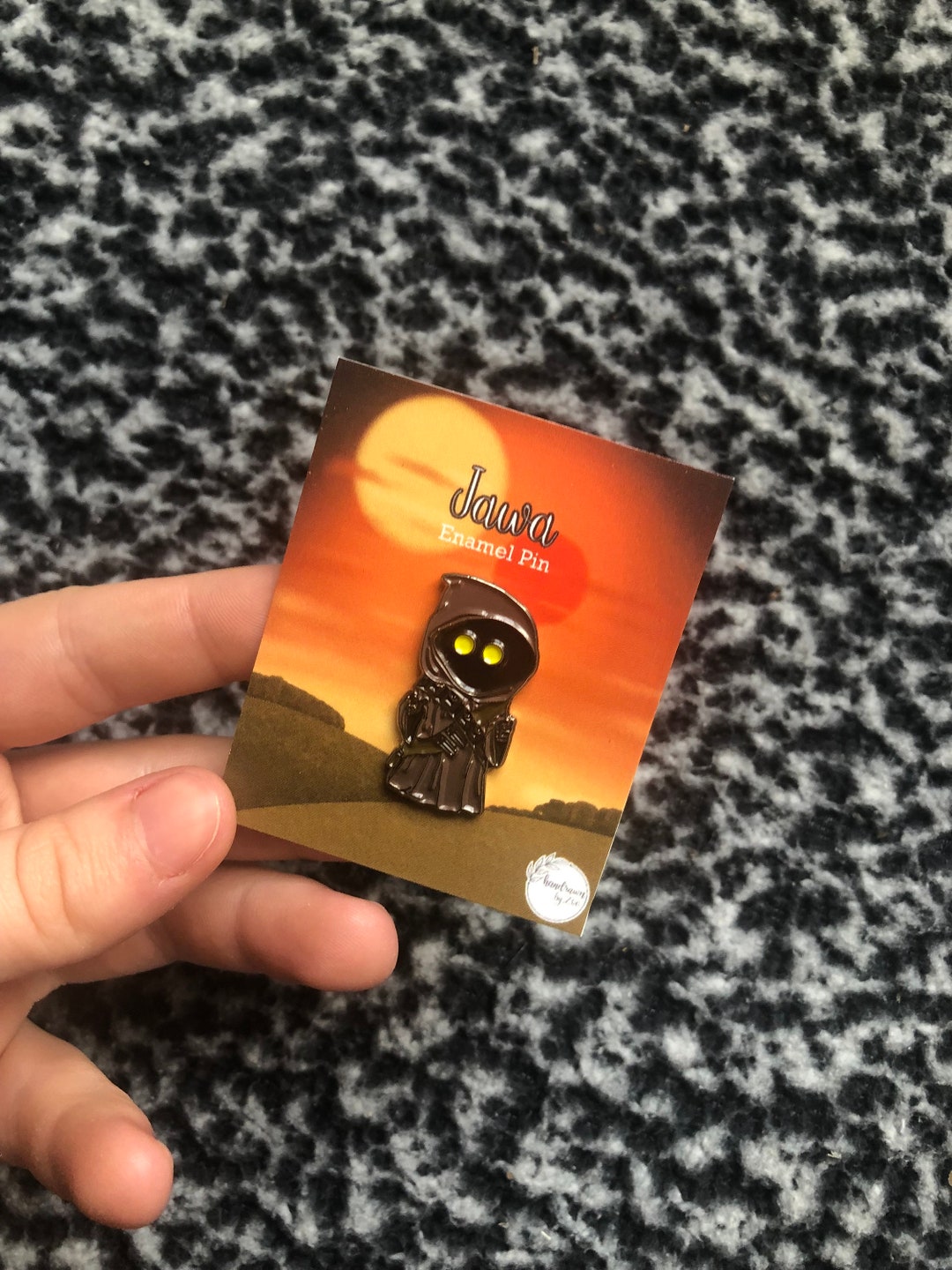 Jawa Enamel Pin - Etsy