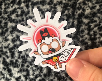 Cult of the Lamb Colored Sticker - Etsy
