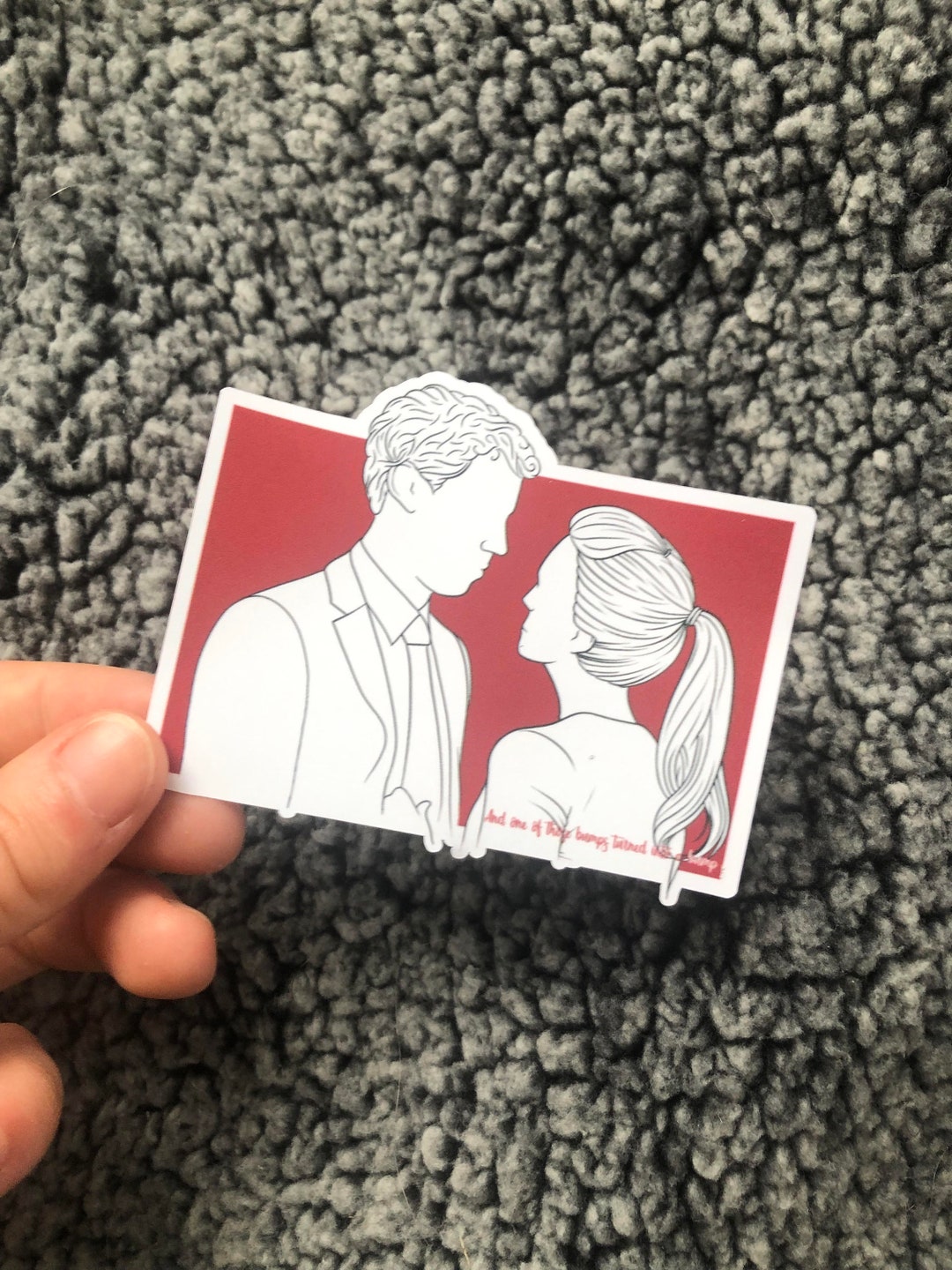 Bones Daisy & Lance Sticker - Etsy