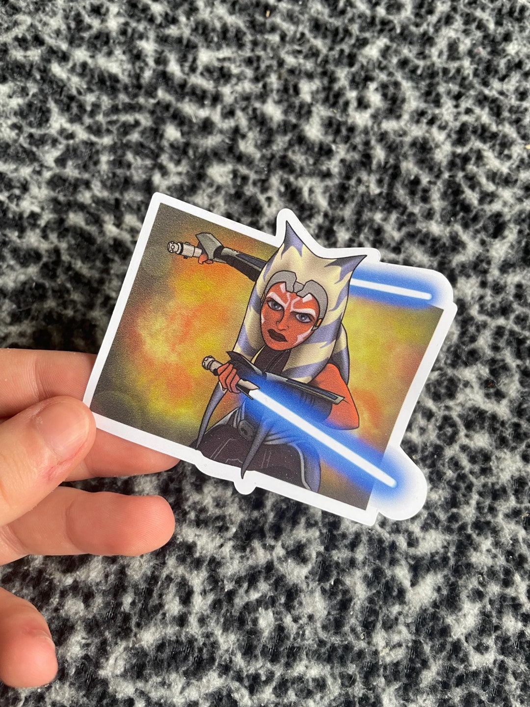 Ahsoka Tano Sticker - Etsy