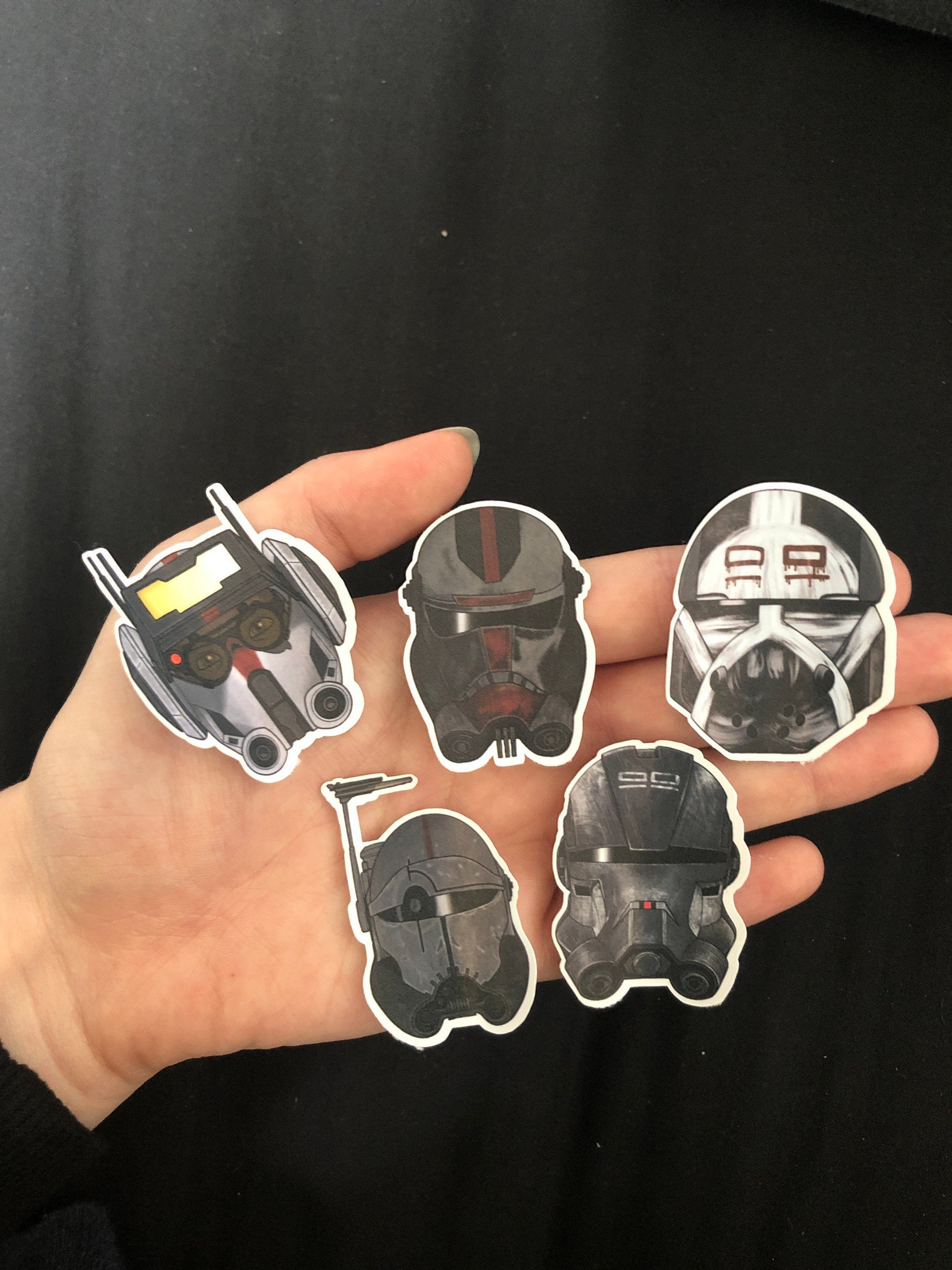 Clone Force 99 The Bad Batch Sticker Set | Etsy