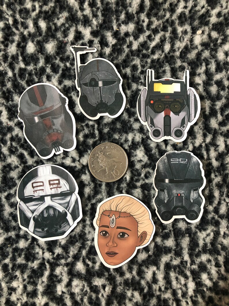 Clone Force 99 the Bad Batch Sticker Set - Etsy