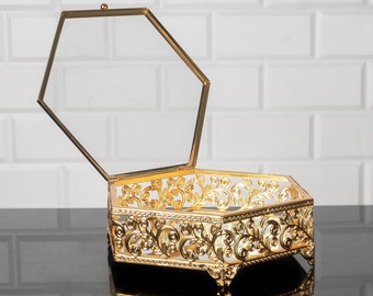 Gold Display Box - Etsy