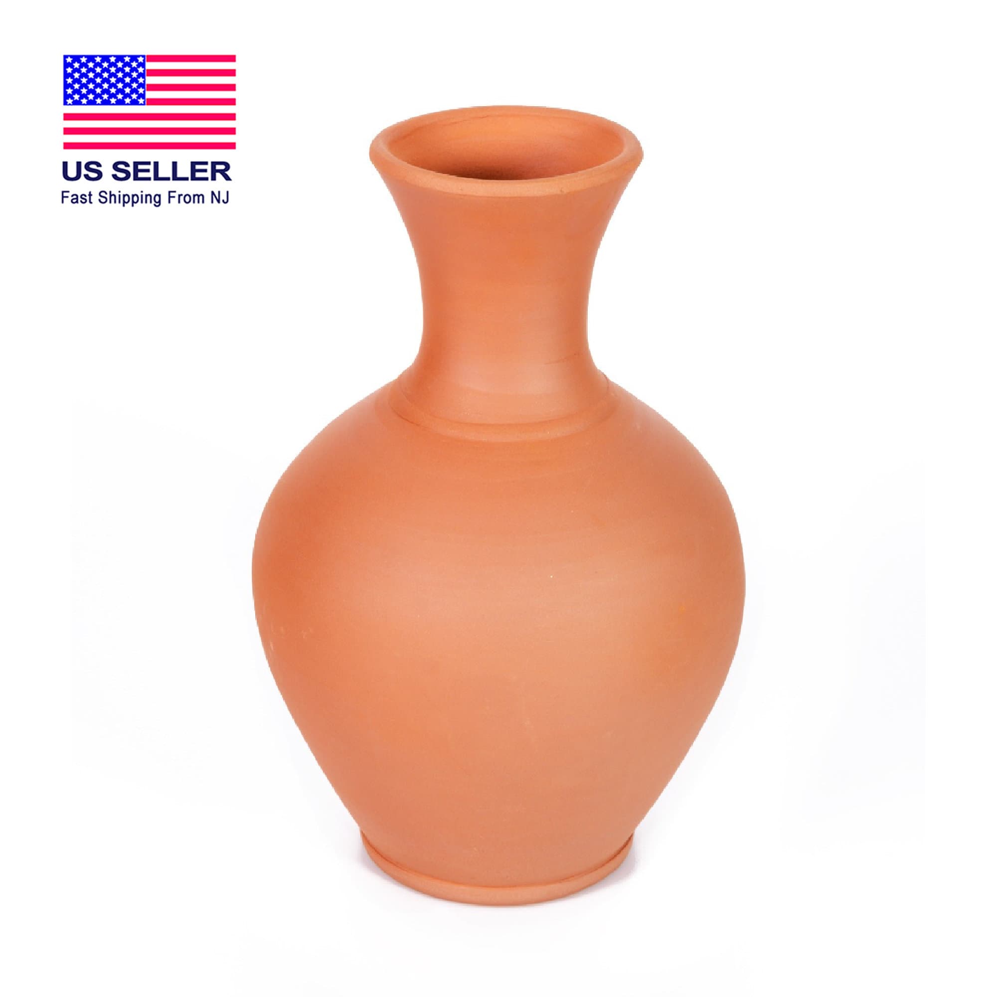 Home & Living Indoor Planters Terra Cotta Toasted Arsenic Small Vase or ...