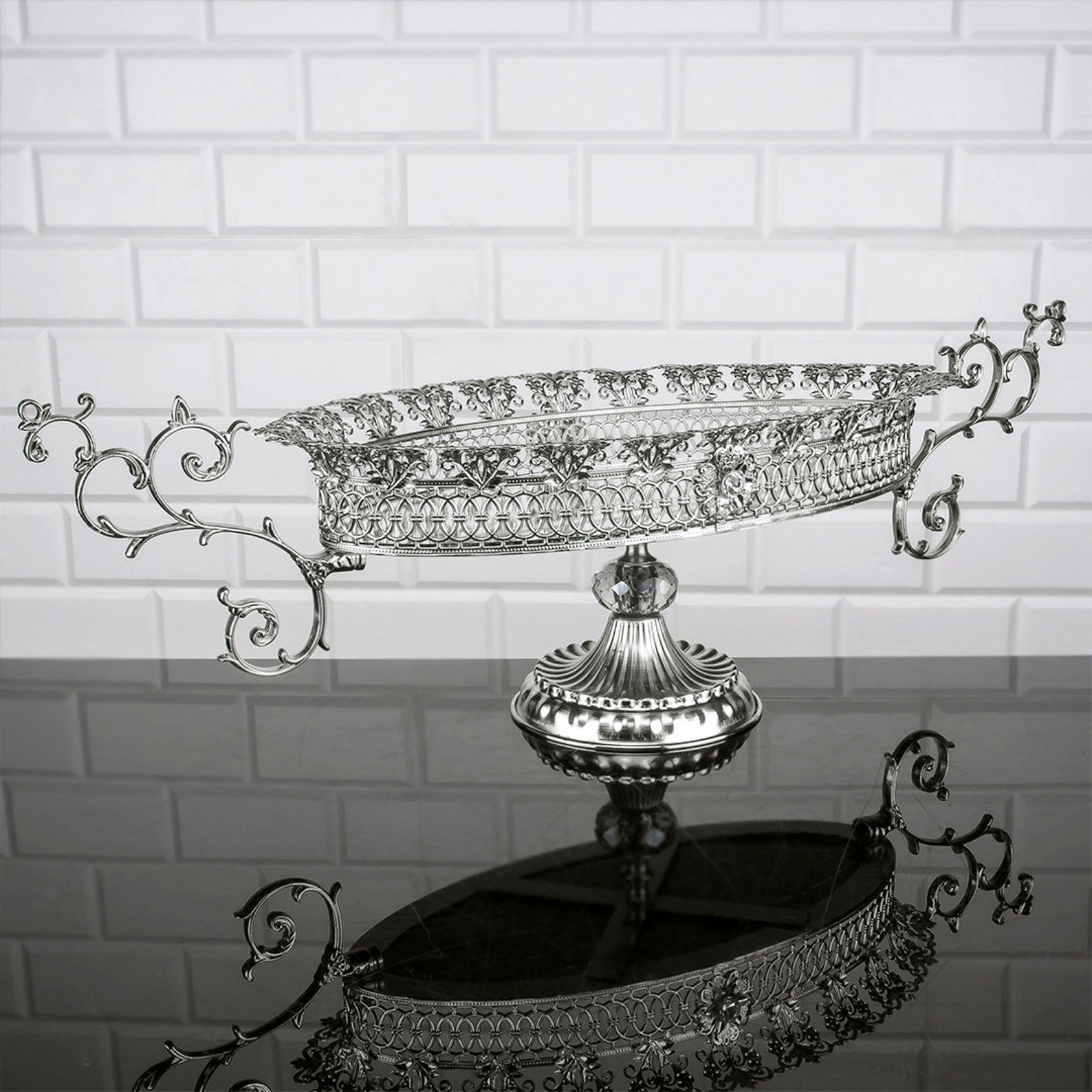 Metal Handmade Center Table Decorations for Living Room Fancy | Etsy