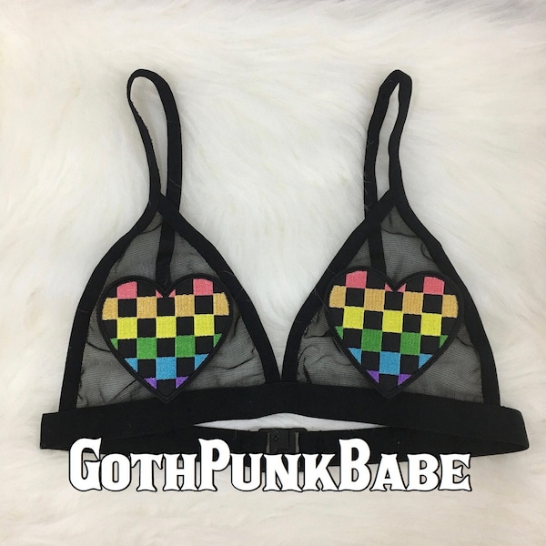 Mesh Bra - Etsy