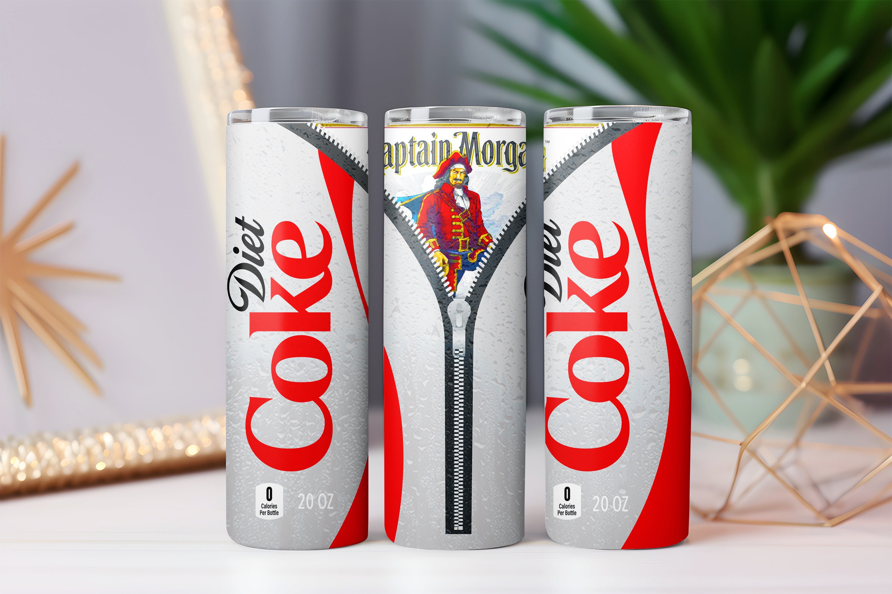 Captain Morgan and Diet Coke - 3 Styles to Choose From - Etsy